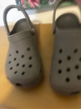 CROCS | Shoes | Crocs Classic Clog Sandals In Dark Graycharcoal | Poshmark